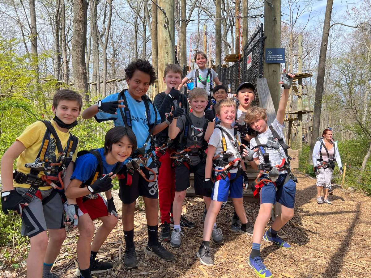 Flying Through the Trees at Boundless Adventures – Westchester Family