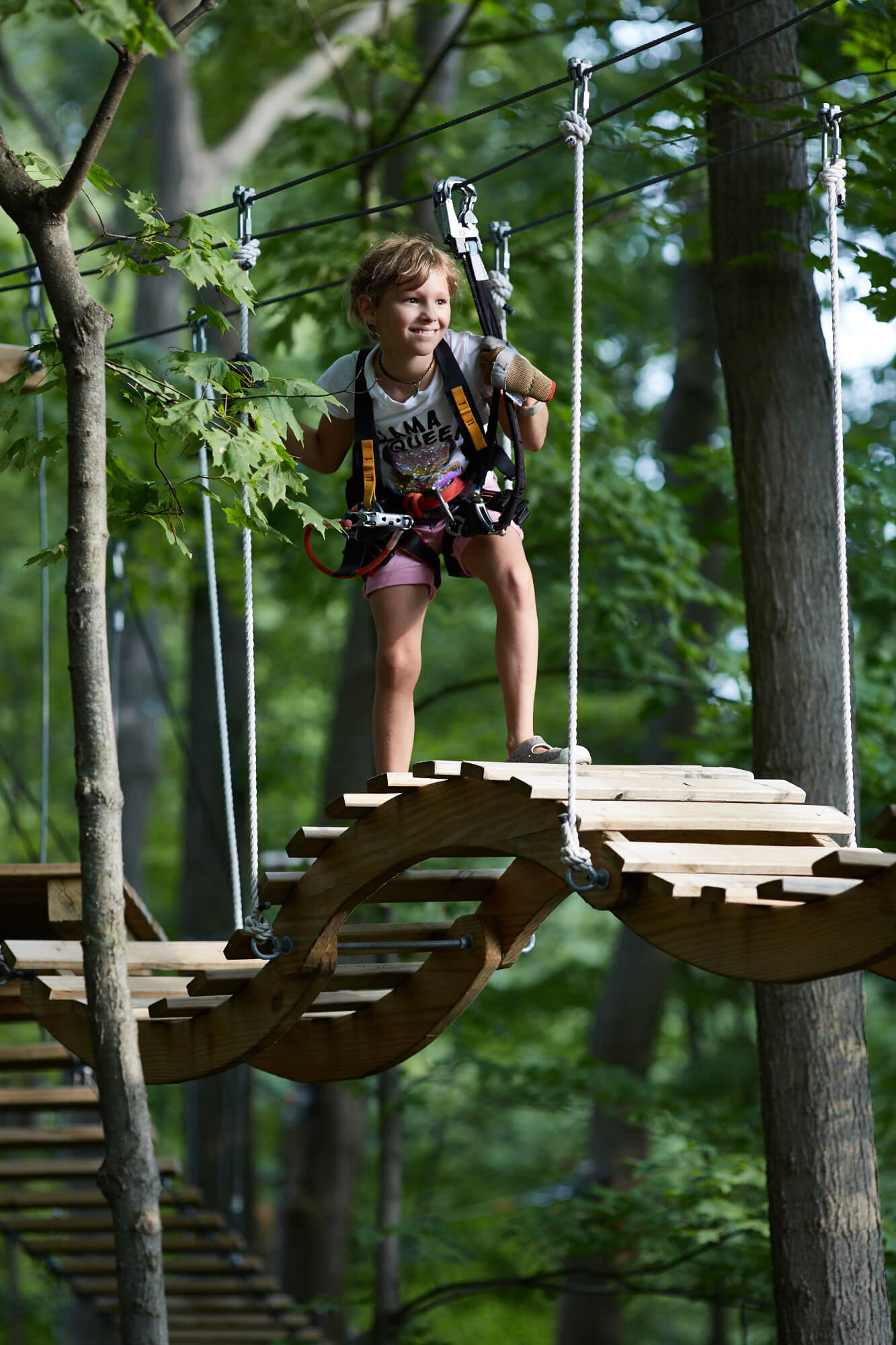 Flying Through the Trees at Boundless Adventures – Westchester Family